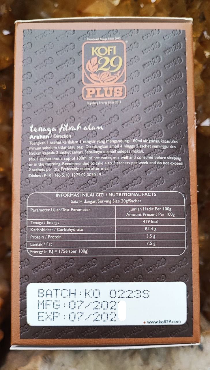 Kofi 29 Plus (UK) - Energy, Health, Strength, Endurance and Stamina ...